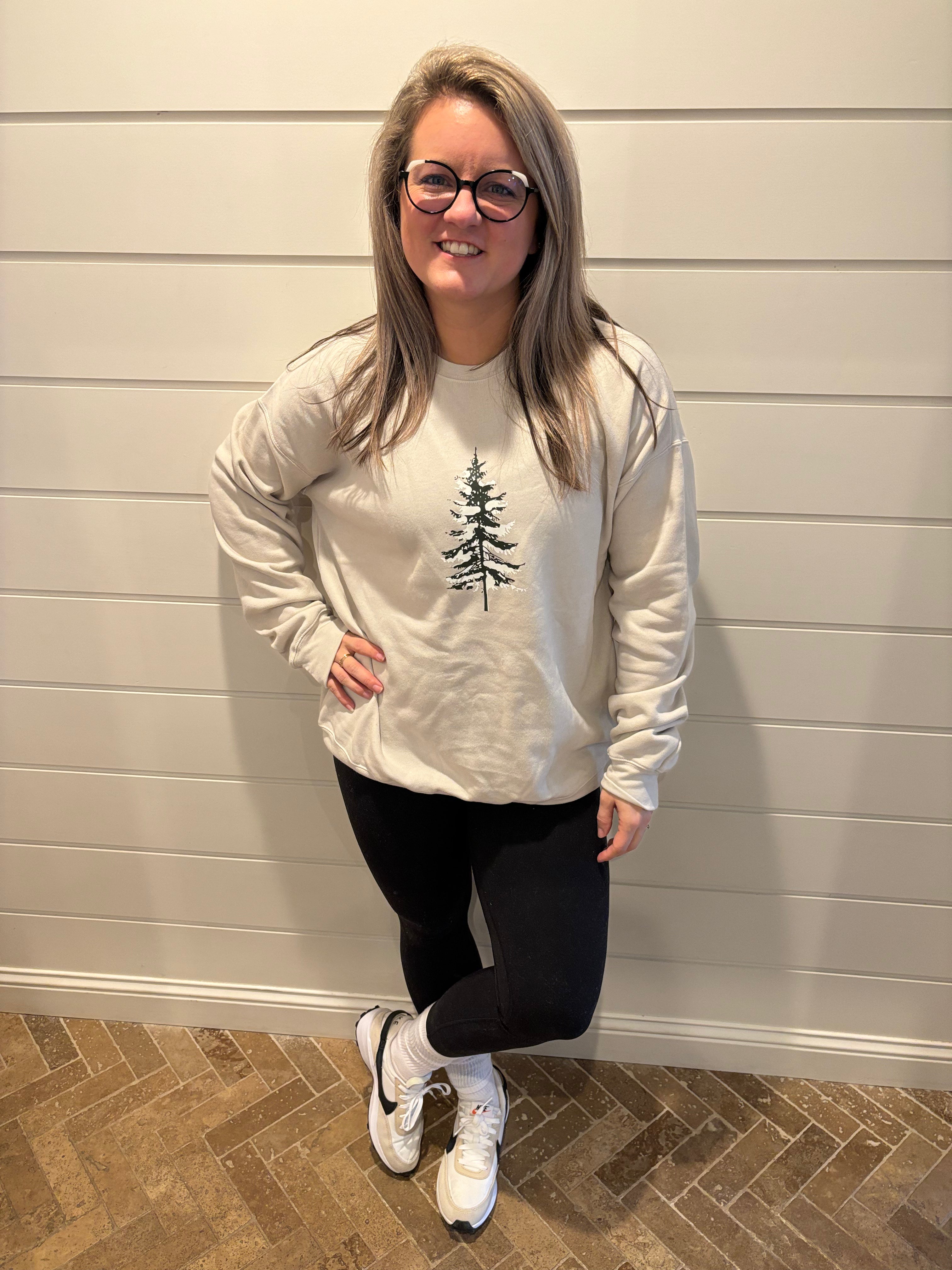 Tree BELLA CANVAS Crew 3945 *Custom Printed – Hope Clothing GB